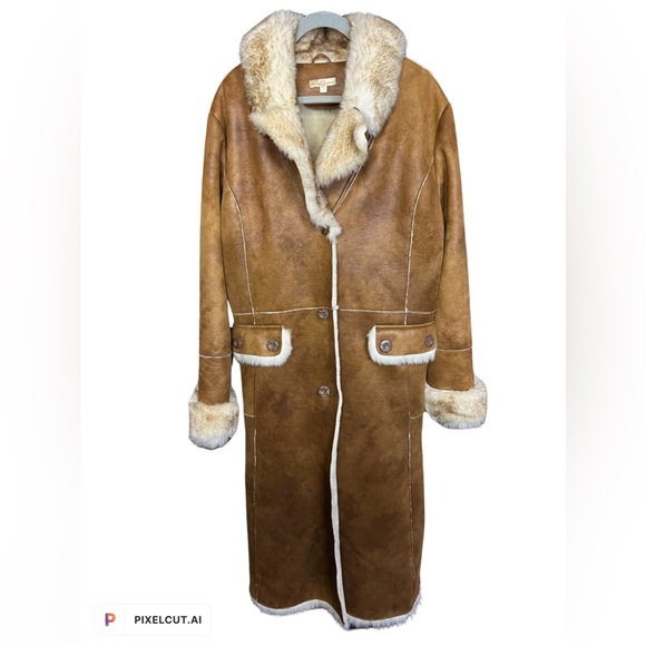 Wilsons Leather | Jackets & Coats | Wilsons Vintage Leather Brown Faux ...